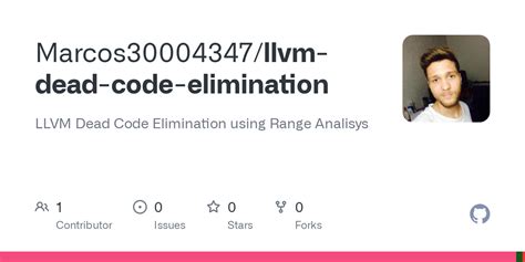 Llvm Dead Code Eliminationexamplell At Main · Marcos30004347llvm