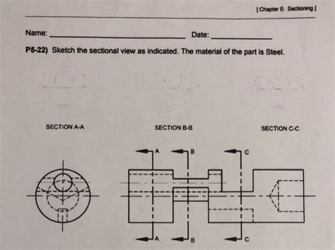 solved chapter 5 sectioning name date p5 22 sketch the