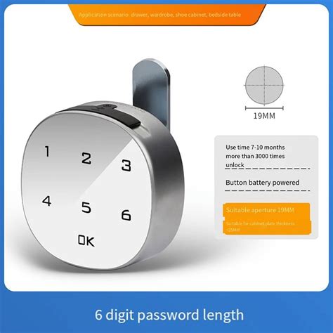 White Wardrobe Smart Locker Electronic Password Lock Shoe Cabinet