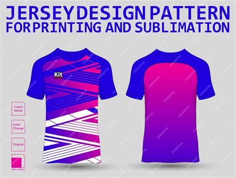 티셔츠 스포츠 디자인 템플릿입니다 축구 클럽을 위한 축구 유니폼 모형 통일된 앞모습과 뒷모습 프리미엄 벡터