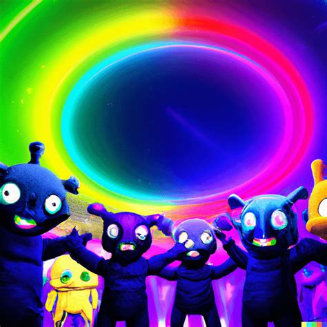 Teletubbies Edm Rave Digital Art Rdalle2