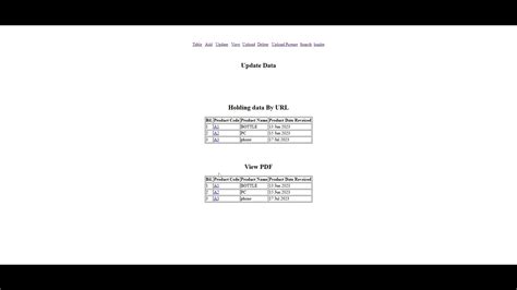 View Data By Pdf File Coldfusion Cfm Youtube