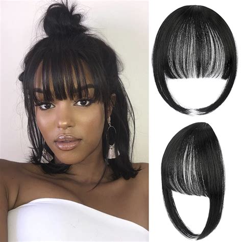 Dark Black Wispy Bang Clip Natural Fringe Front Straight Hair For Women Buy Now With Express Dark Black Wispy Bang Clip Natural Fringe Front Straight Hair For Women Buy Now With Express