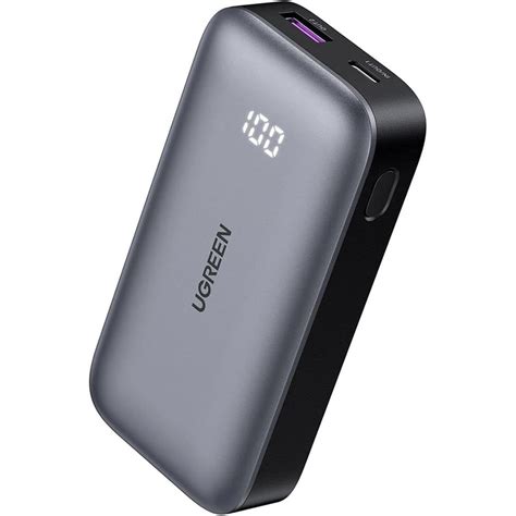 Buy Ugreen Power Bank 10000mAh Grey PB502-25185 Online in UAE | Sharaf DG