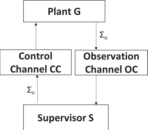 an input output interpretation of supervisory control of networked