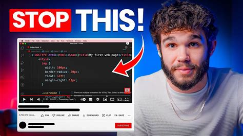 don t watch coding tutorials in 2024 youtube