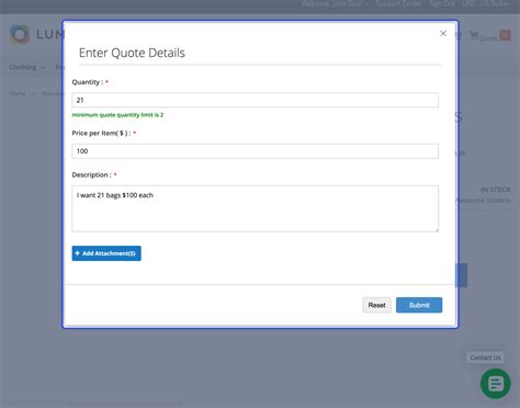 Magento Quote Extension Request For Quotation Module WebKul