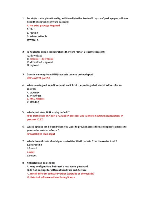 soal mikrotik exam pdf pdf