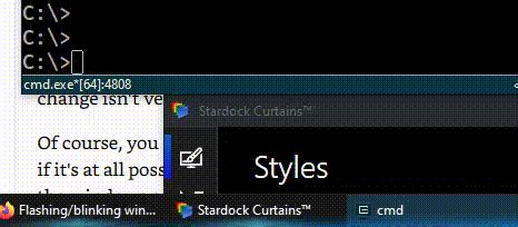 Flashing Blinking Windows On The Taskbar Buttons Forum Post By Trekie