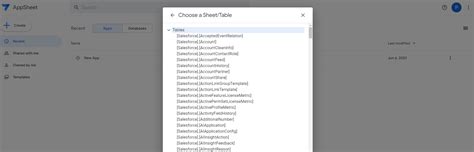 Create Excel Connected Business Apps In Appsheet