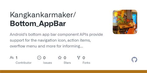 Github Kangkankarmakerbottomappbar Androids Bottom App Bar