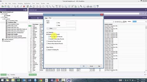 Introduction To Acl Analytics Module 6 Joining Data Youtube