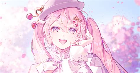 핑크 롱 헤어 여캐 일러스트 특집