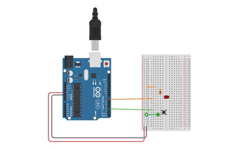 Circuit Design Led Avec Temporisation Non Bloquante Tinkercad