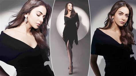 Rakul Preet Singh Stuns In Black Ficent Look Spreads Glamour Online