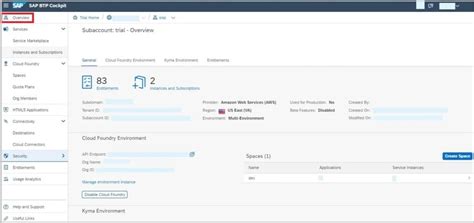 How To Create Sap Btp Trial Account Sap Cloudian