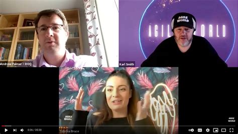 Agile World S2 E8 Sabrina C E Bruce And Karl A L Smith Talk With Andrew Palmer About His Agile