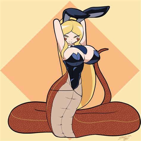 Rule 34 Animated Arms Behind Head Breasts Bunny Ears Bunnysuit Female