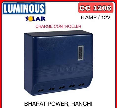 Luminous 6amp 12v Solar Charge Controller Cc1206 At ₹ 591 Piece