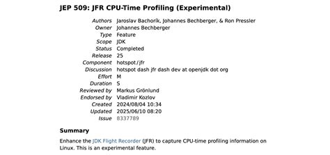 Java 25s New Cpu Time Profiler 1 Mostly Nerdlessmostly Nerdless