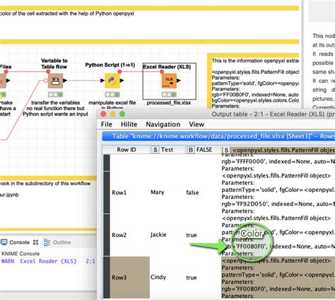 Filter Excel Table By Colour Knime Analytics Platform Knime