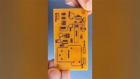 I Made A Pcb For Amplifier Standby Board Youtube