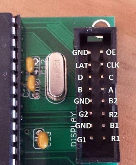 Hub75 Led Display Driver