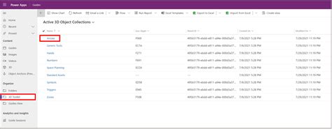 工作流示例 2 创建 Dynamics 365 Guides 三维对象集合并将对象添加到集合中 Dynamics 365 Mixed Reality Microsoft Learn