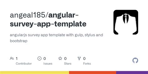 Github Angeal185angular Survey App Template Angularjs Survey App