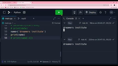 String Slicing Indexing And More Youtube