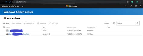 Install And Configure Windows Admin Center On Windows Server 2019