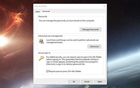 How To Enable Secure Logon On Windows 10 Version 1809 Softpedia