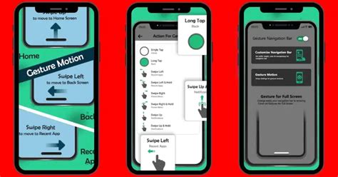 swipe navigation gesture control app download tn shorts