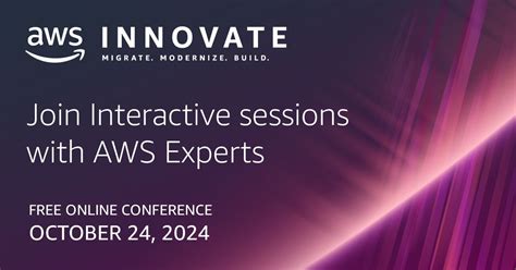 amazon web services aws on linkedin aws innovate migrate