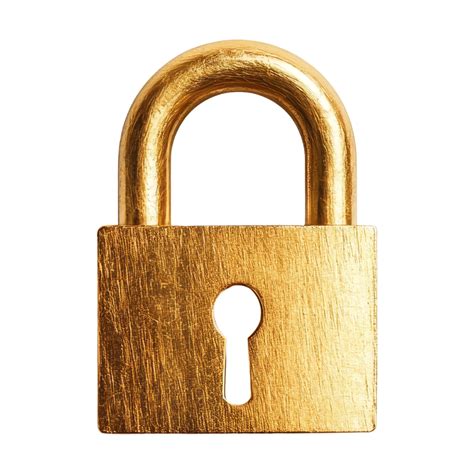 Encryption Lock Symbol Isolated 56486272 Png