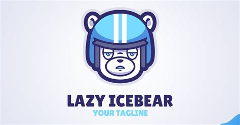 Lazy Ice Bear Logos Ft Logoesport And Mascot Envato