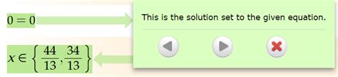 is this solution all real numbers or help