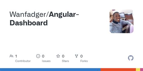 GitHub Wanfadger Angular Dashboard