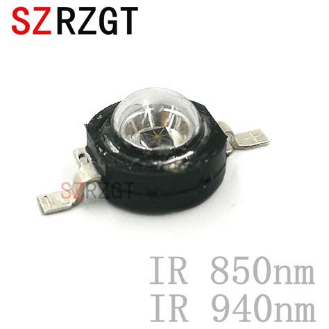 10pcs X 3watt 3w High Power Led 850nm 940nm Infrar Vicedeal