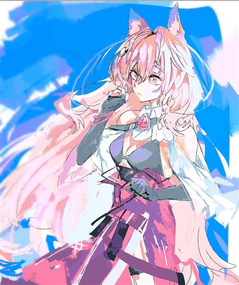 Pozyomka Arknights Drawn By Screamsinham Danbooru