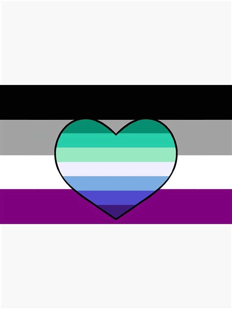 Homoromantic Asexual Flag Sticker For Sale By Bobapuma Redbubble