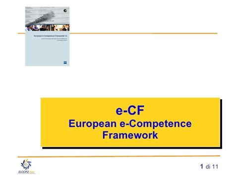 Ecf European E Competence Framework