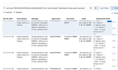 How To Look For Query Logs And Response Time Elastic Observability