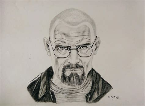 Walter White Drawing By Mohd Shad Mirza By Iamshadmirza On Deviantart