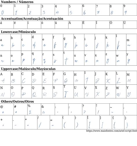 Ariel Script Free Font Download Maisfontes
