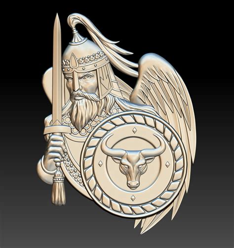 3d Model Stl Cnc Router File Warrior Inspire Uplift