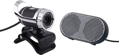 Amazon Com Yoidesu Mini Camera Speaker Set For Desktop Laptop USB Desktop Clip On HD Webcam