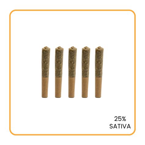 Mini Pre Rolls Sativa 5 Pack Flowerz