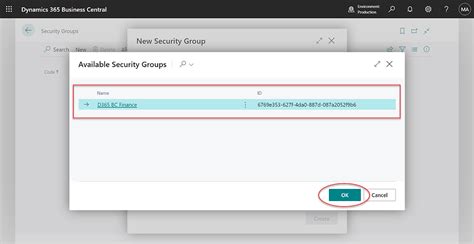 Create And Manage Security Groups In D365 Bc Wave 1 2023