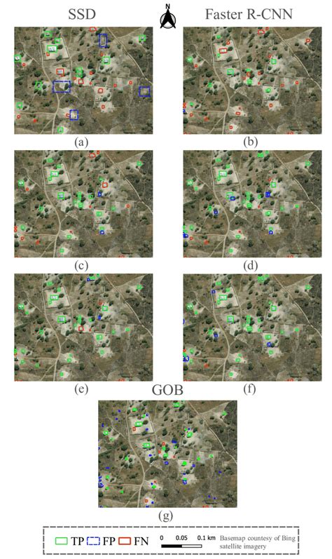 Instance Based Building Detection Results In Mozambique Ssd A The